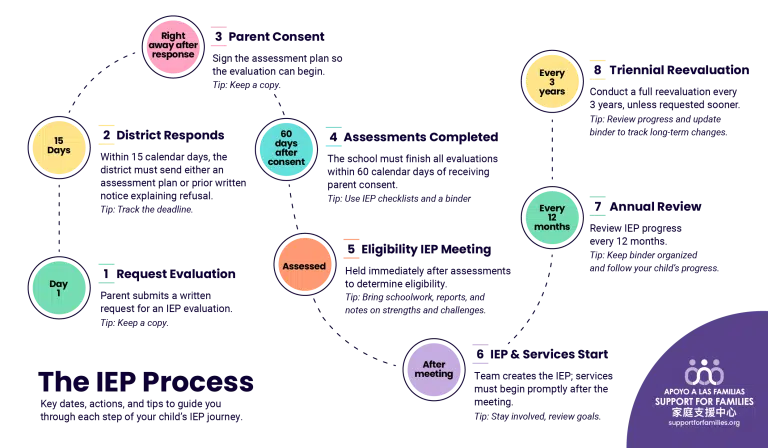 The IEP Process Step-by-Step: Evaluations, Goals, and Placement ...